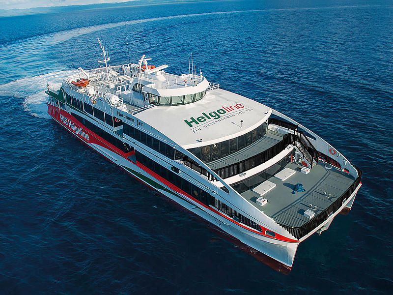 High-Speed-Schiff "Halunder Jet" | FRS Helgoline