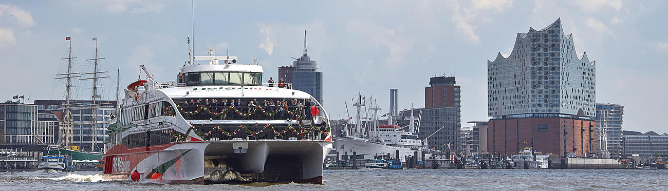 High-Speed-Schiff "Halunder Jet" | FRS Helgoline